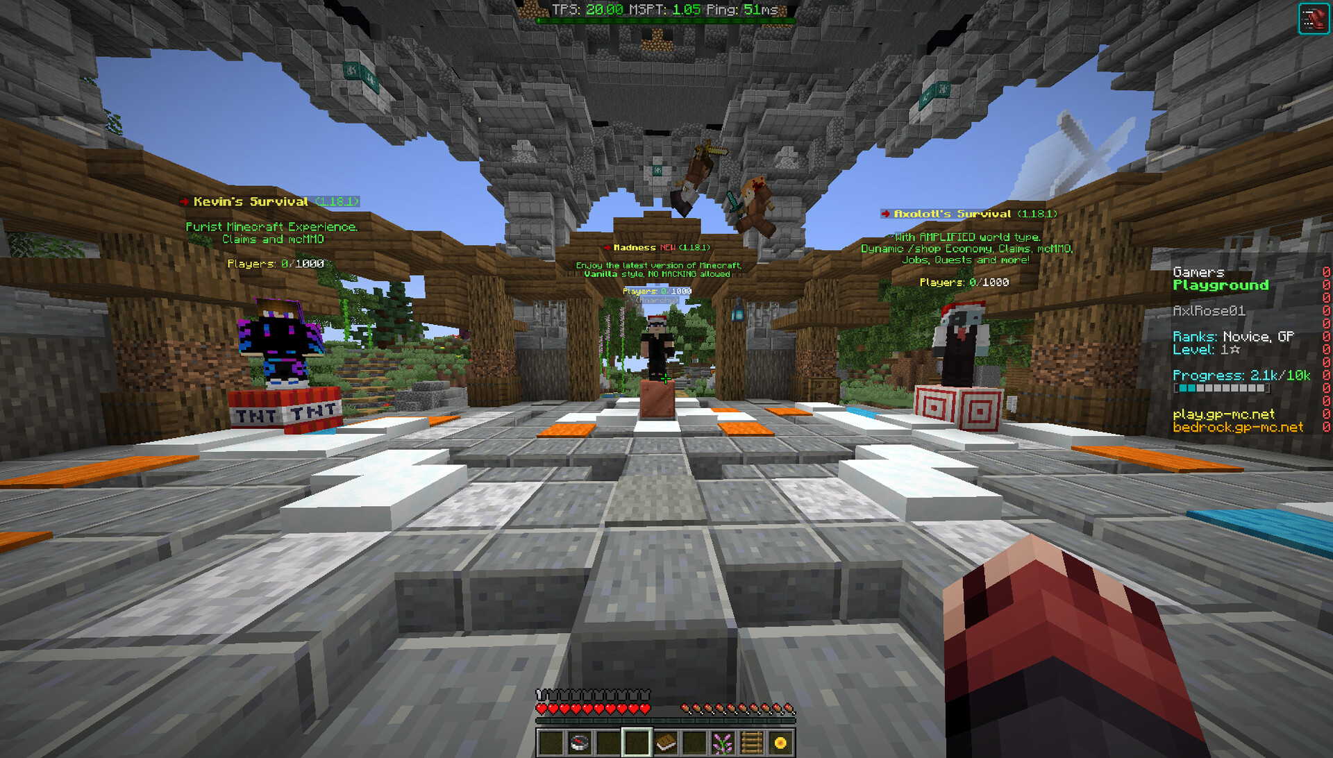 Gamers Playground Minecraft Server