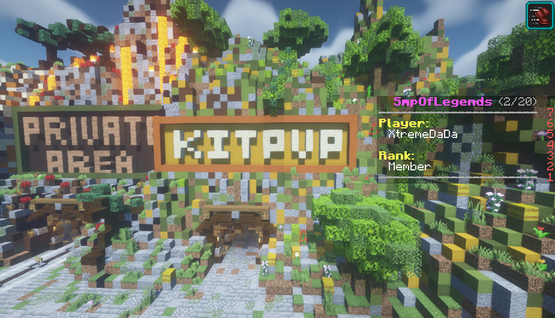 SmpOfLegends For Java (Cracked) Minecraft Server