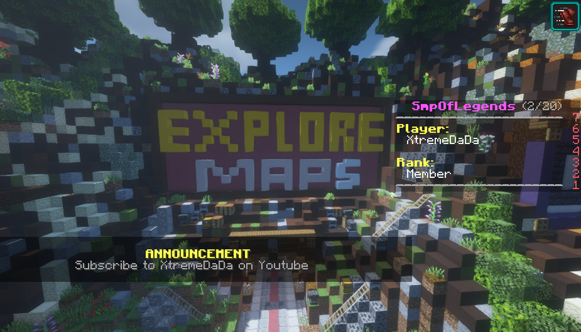 SmpOfLegends For Java (Cracked) Minecraft Server