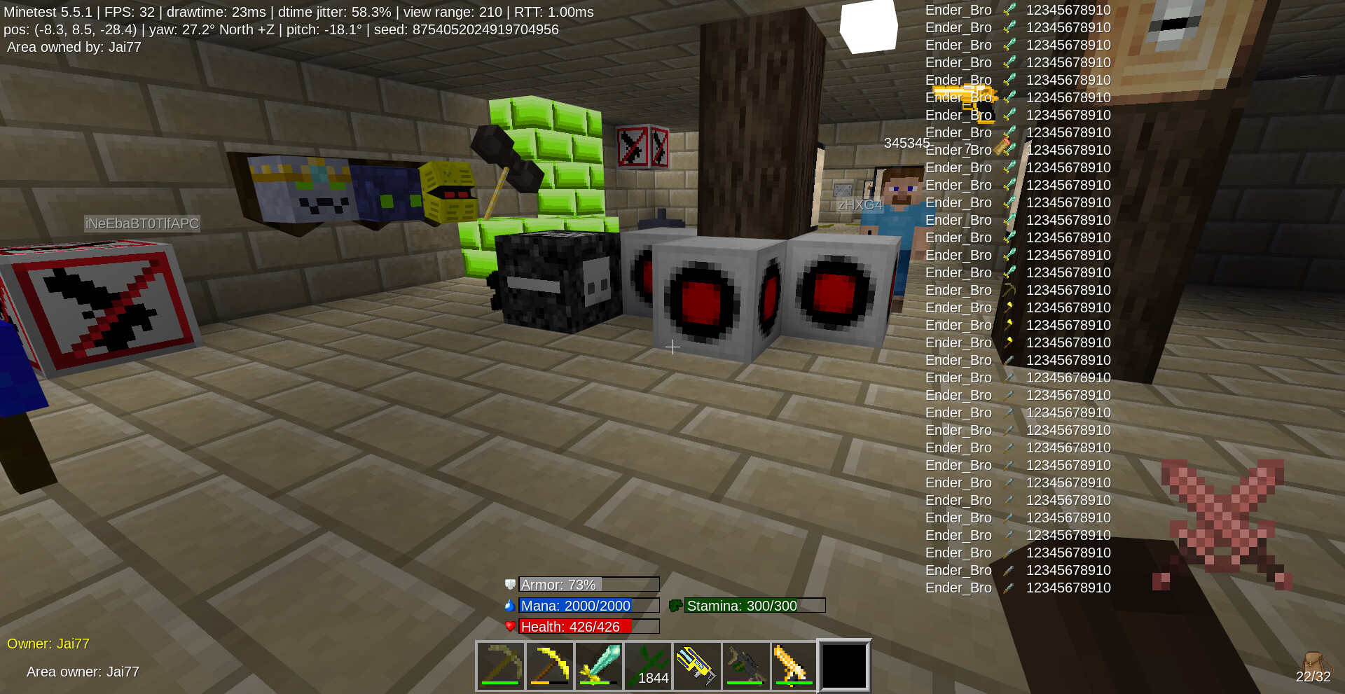 TechWar Moden Warfare Minecraft Server