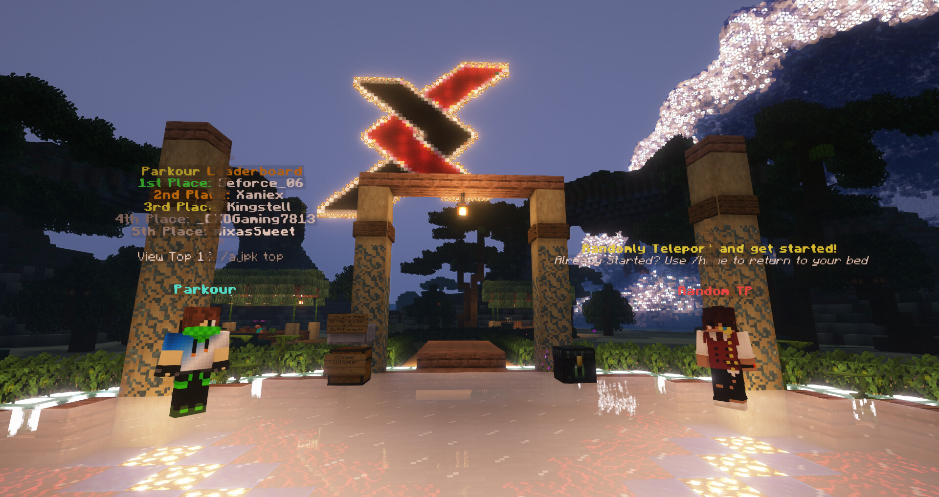 Exodus Gaming MC Minecraft Server