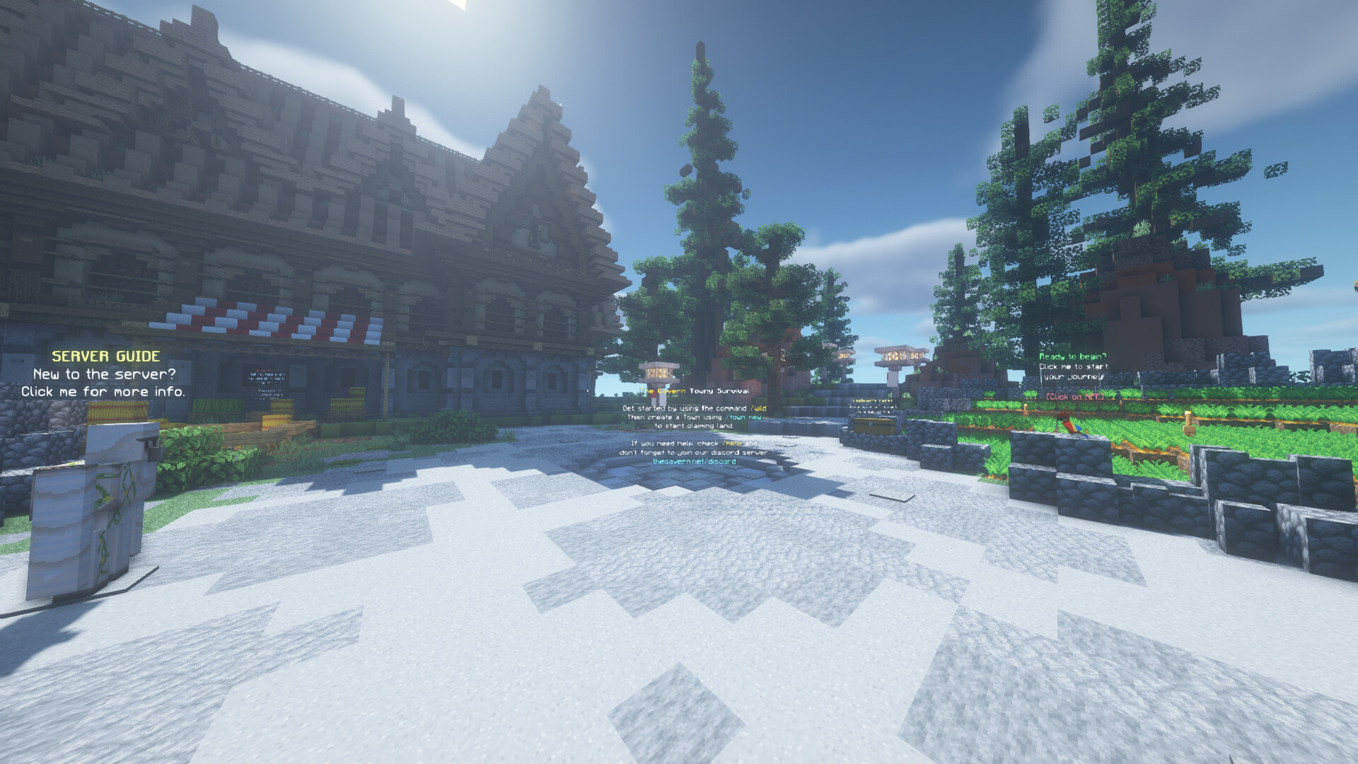 The Cavern | 1.19 Survival Towny, Slimefun, Dungeons, Peaceful ...