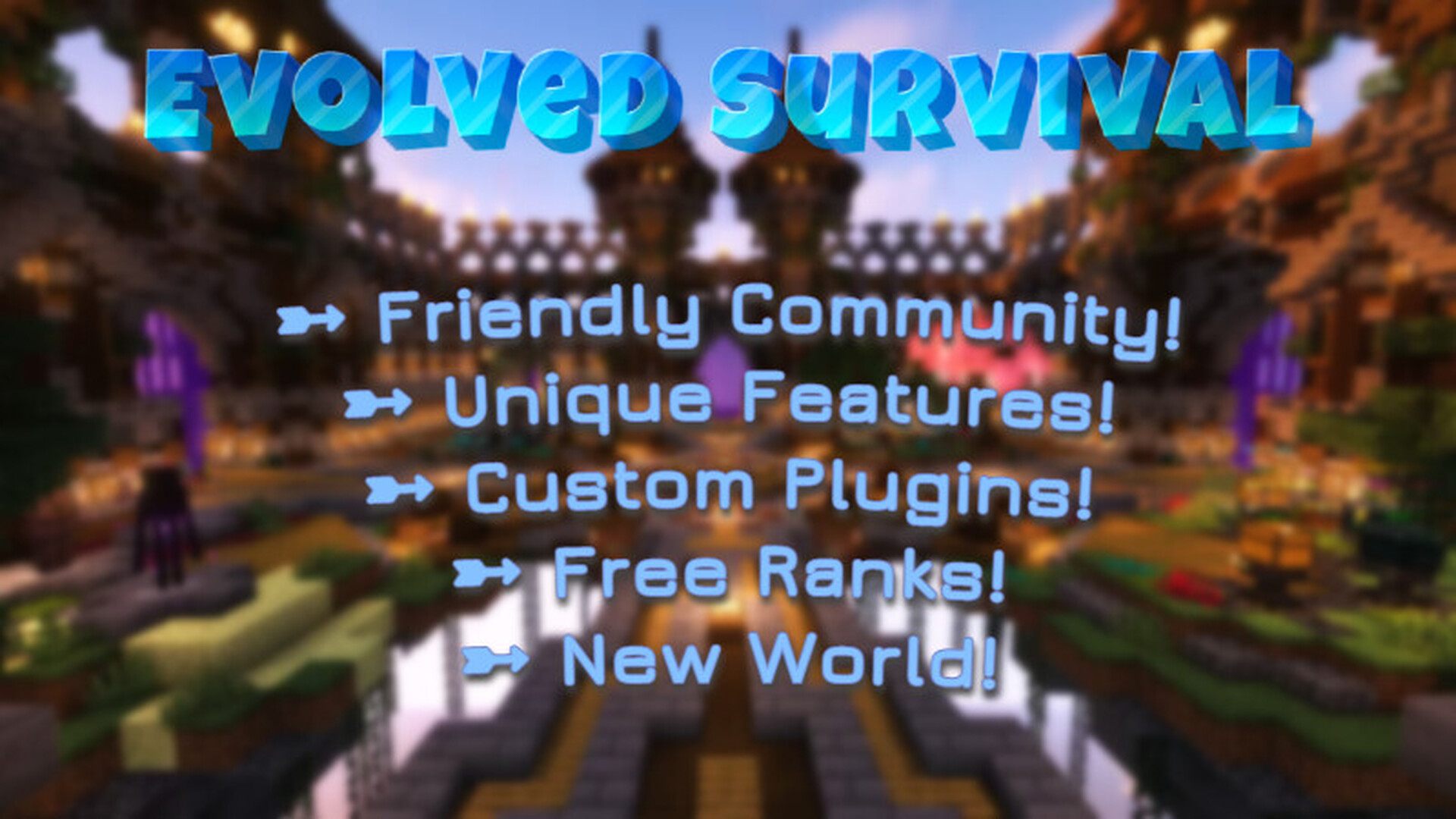 Evolved Survival Minecraft Server