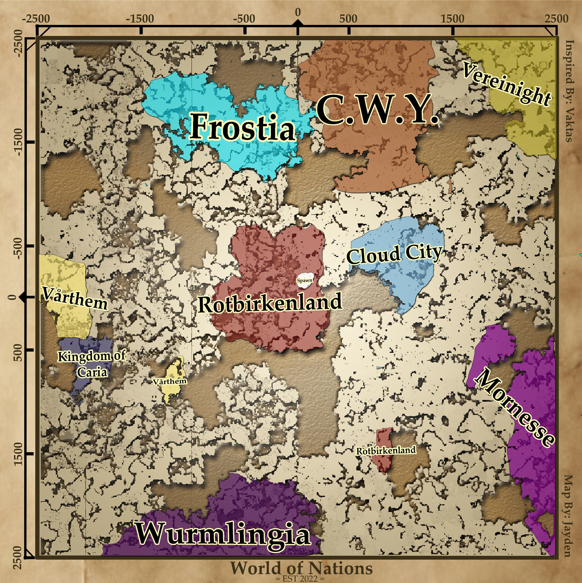 World of Nations Minecraft Server