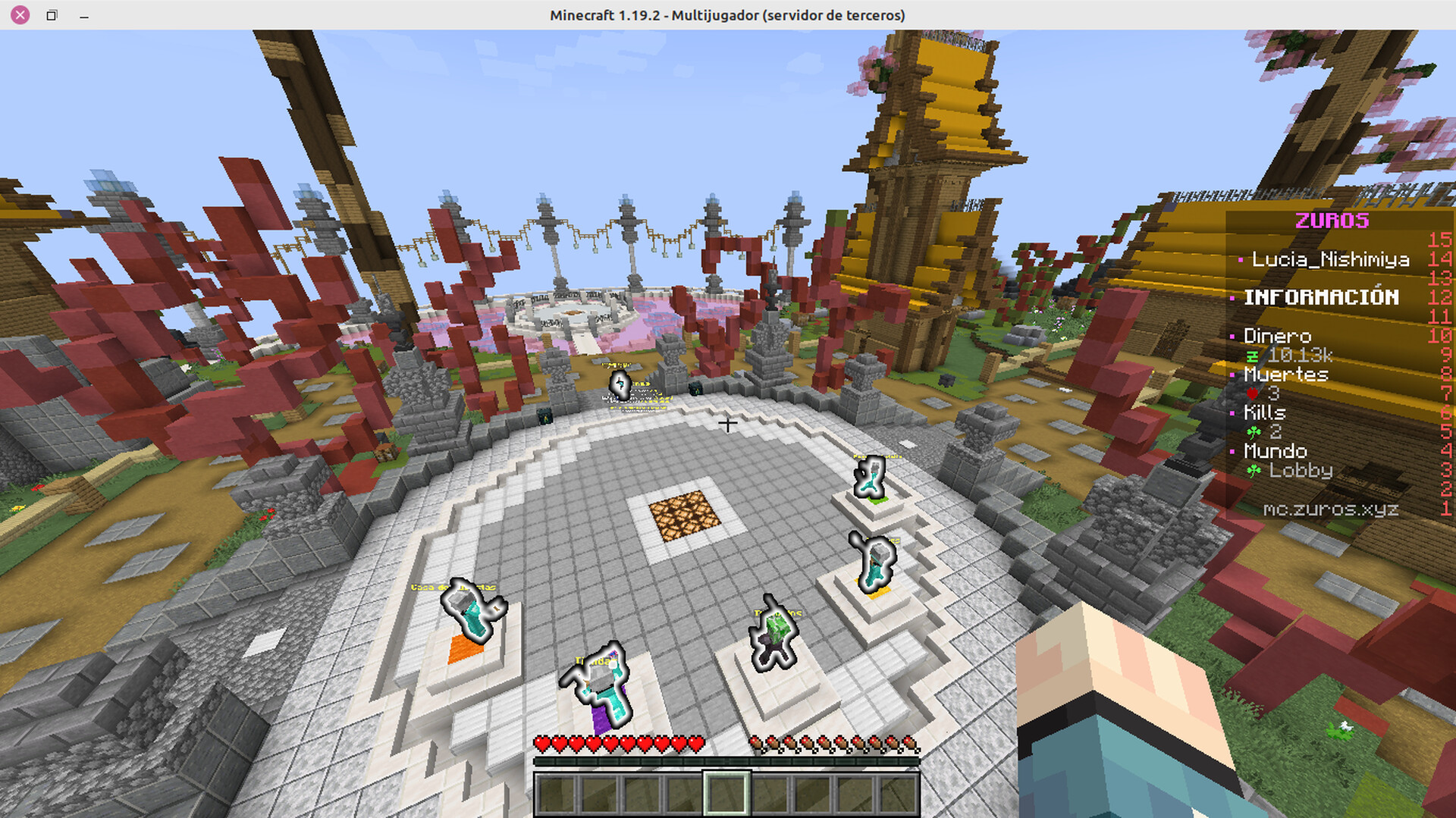 ZUROS NETWORK Minecraft Server