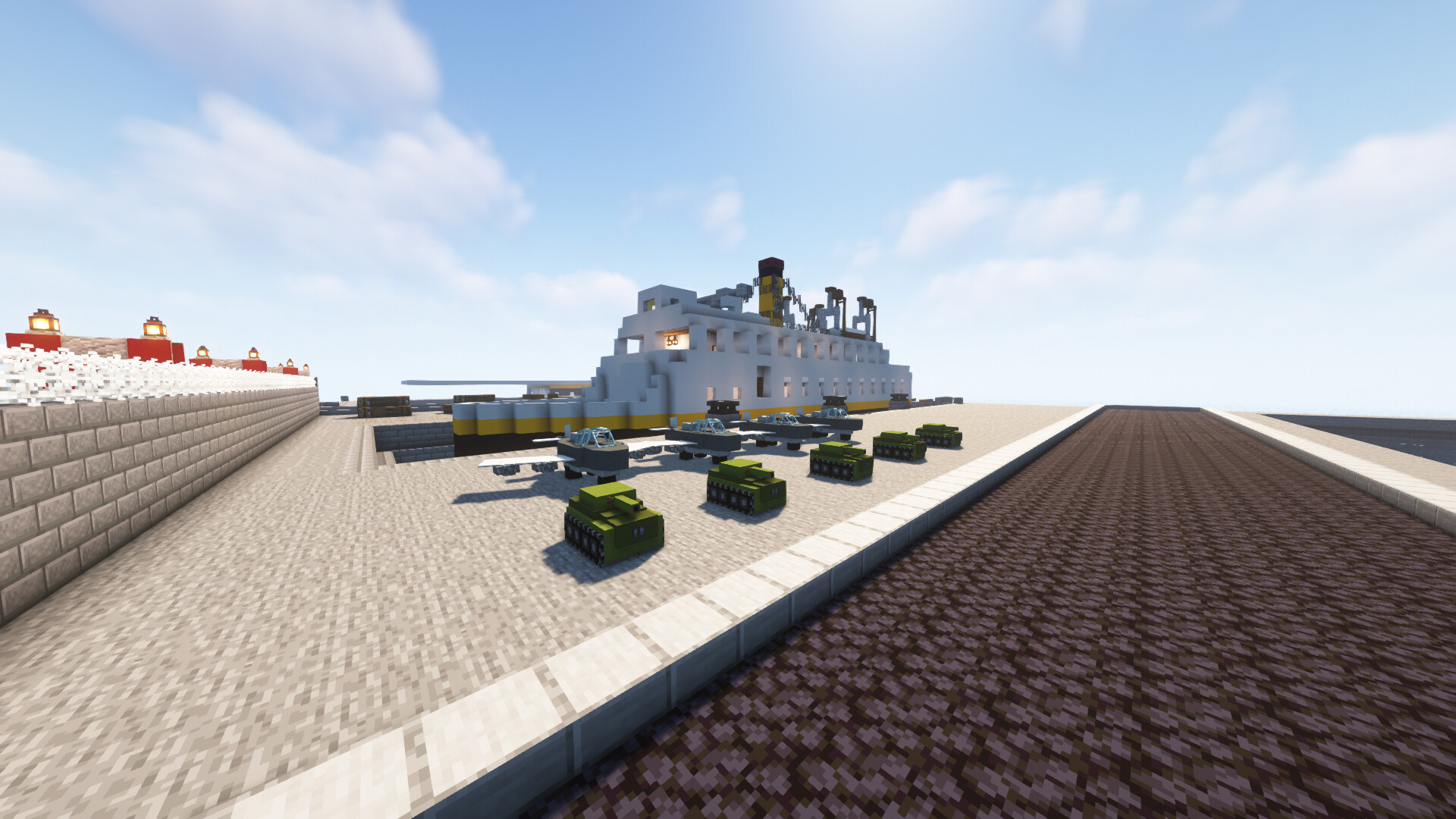 EARTH TOWNY - NEW SERVER! [1.19] TANKS AND GUNS - INVICTAMC Minecraft ...