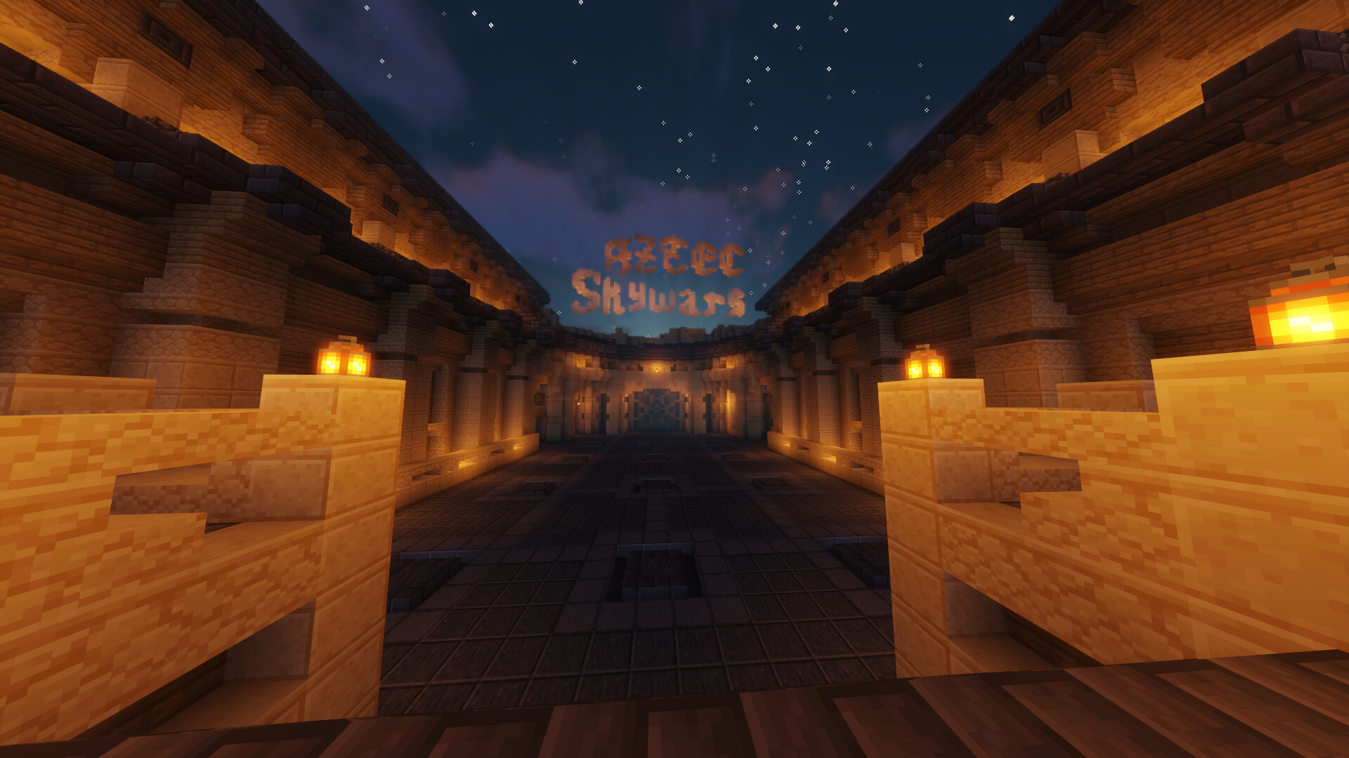Aztec MC Survival Server Shops Ranks Arena SkyBlock Jobs Minecraft Server