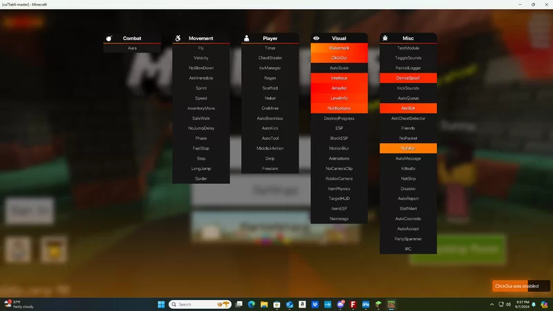 HvH Central Minecraft Server