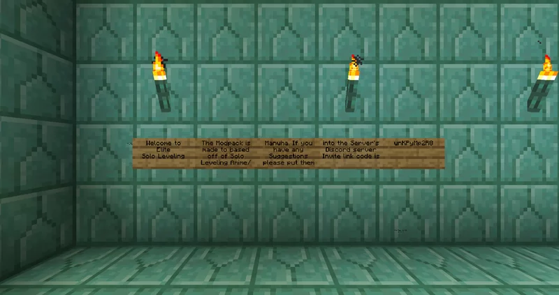 Elite Solo Leveling | Modded | Quests | Progression Minecraft Server