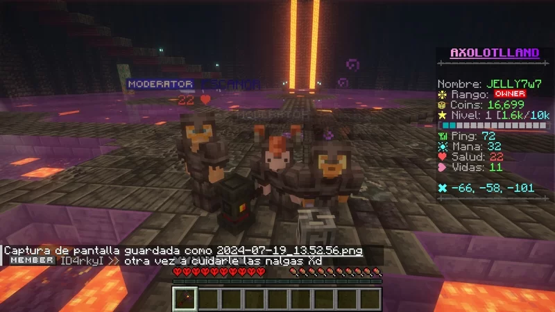 AXOLOTL LAND Minecraft Server