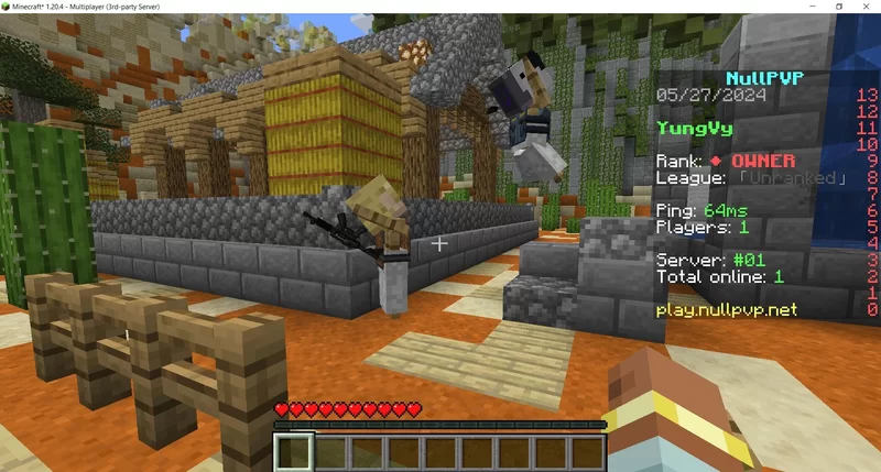 NuLL PvP [Earth SMP] [Skyblock] [Custom] [No P2W] Minecraft Server