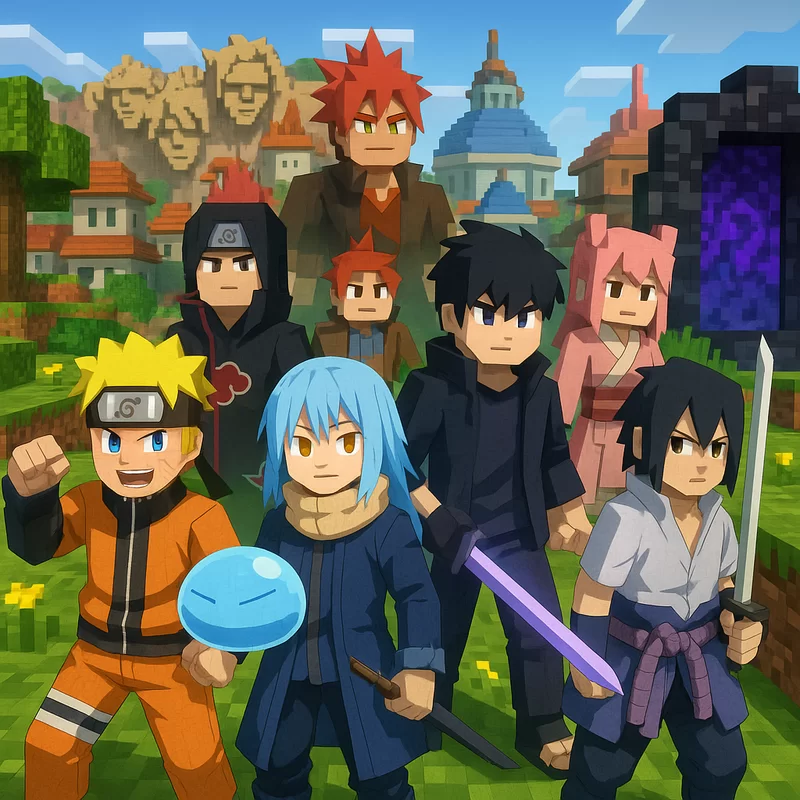 NEW! NonsenseCraft Network: Modded Anime Servers (Tensura, Naruto, Solo ...