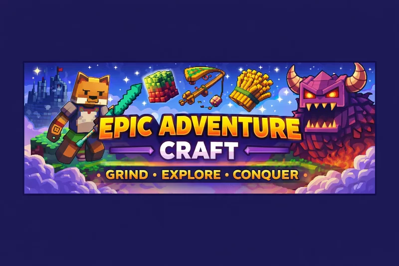 Epic Adventure Craft Network Minecraft Server