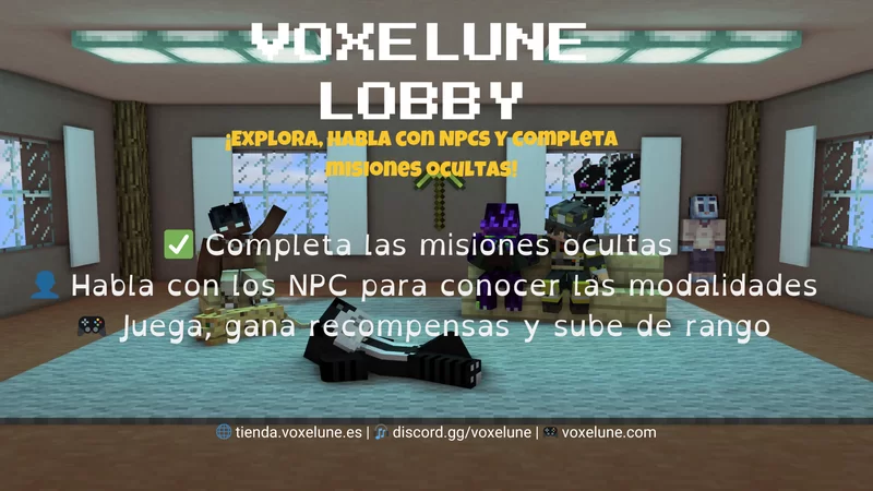 Voxelune Network | Skywars, KitPvP, Survival & Más Minecraft Server