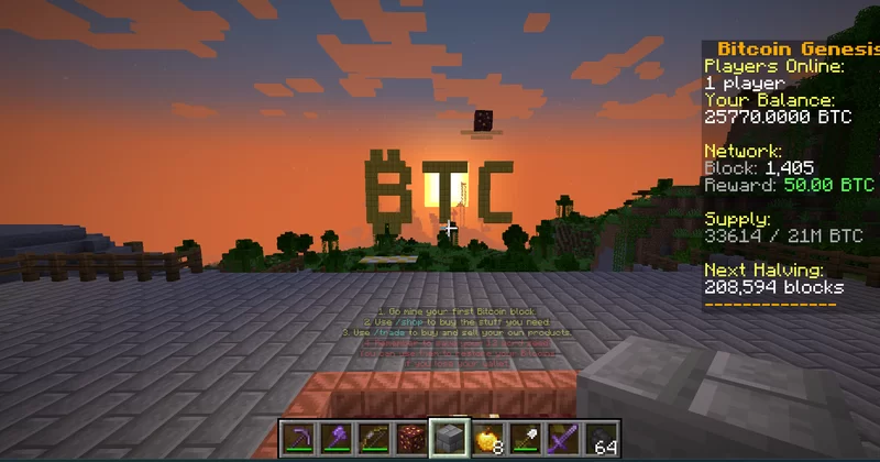 Bitcoin Craft Minecraft Server