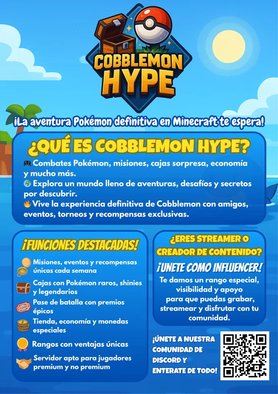 Cobblemon Hype Minecraft Server