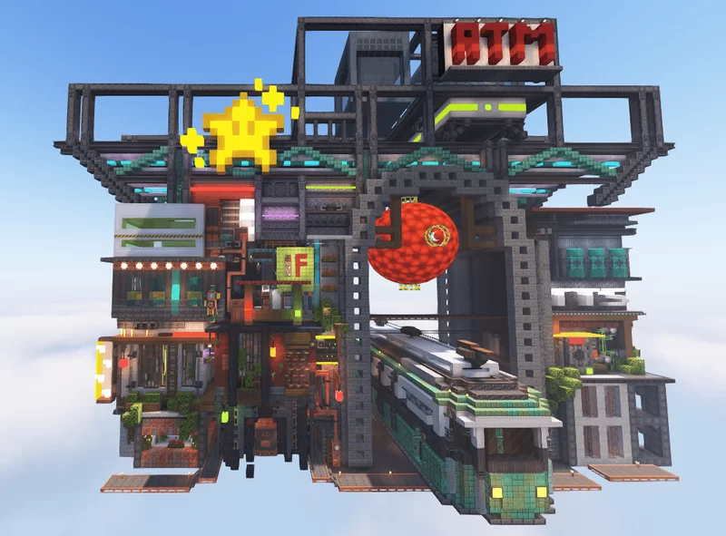 🌌 All The Mods 10: To The Sky — V1.8 Minecraft Server