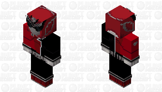 SPD redranger Bedrock HD Minecraft Skin