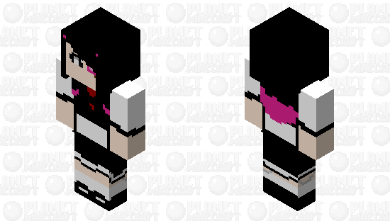 Dark pink Minecraft Skin