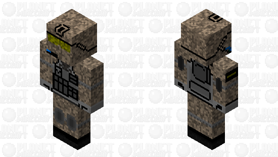 SOMCF uniform with commander rank [DESSERT/URBAN] Minecraft Skin
