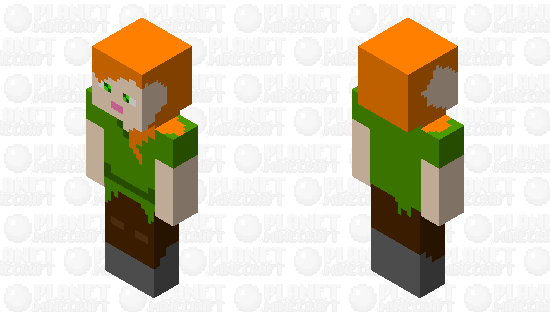 HD Alex Minecraft Skin