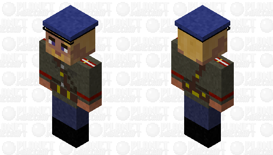 NKVD 128x Minecraft Skin