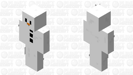 Snow man Minecraft Skin