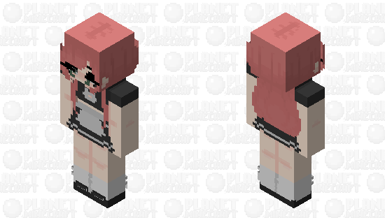 Cute maid Minecraft Skin