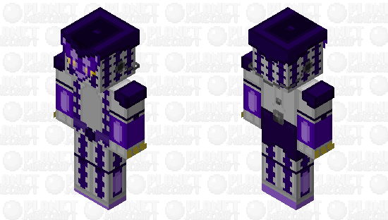 JJBA Purple Haze Minecraft Skin