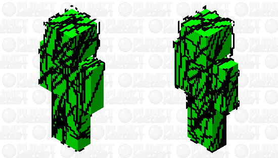infectation green Minecraft Skin
