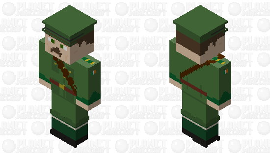 IRA Volunteer, 1916 Easter Rising Minecraft Skin