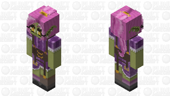 Female Goblin Minecraft Skin