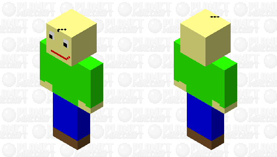 baldi v2 Minecraft Skin