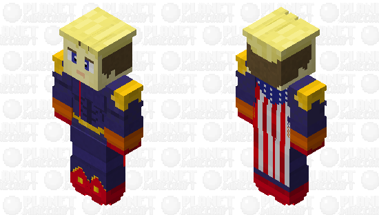 the boys homelander Minecraft Skin