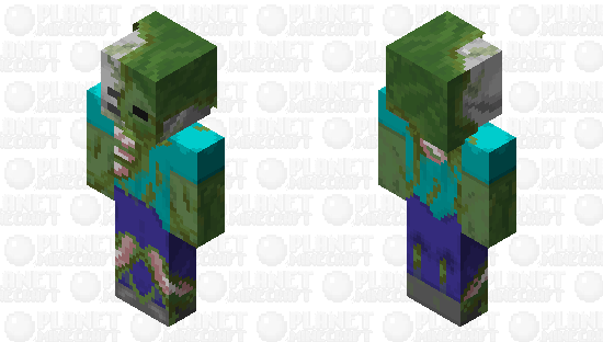 HD Zombie ZombieMan Minecraft Skin