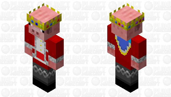 Some guy on reddit made technoblade skin hd I wanna make it popular so ...