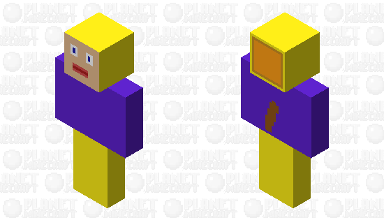 crazy costume guy Minecraft Skin