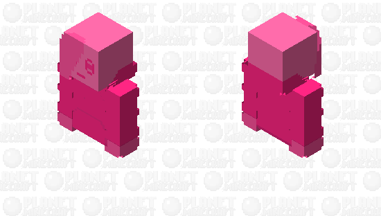 Spooky Pinky Minecraft Skin