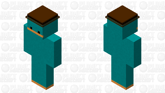 Perry The Platypus Minecraft Skin
