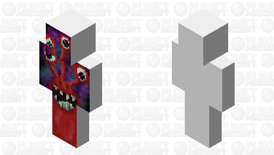 Red alien Minecraft Skin