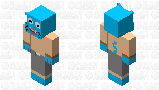 Gumball Watterson (HD Version) Minecraft Skin