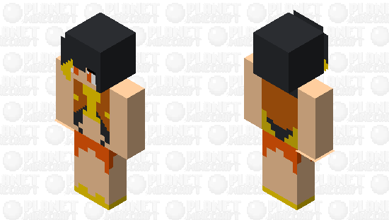 Halla a tropical gal Minecraft Skin