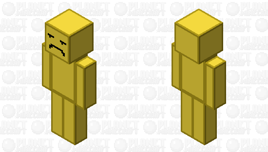 yellow Minecraft Skin