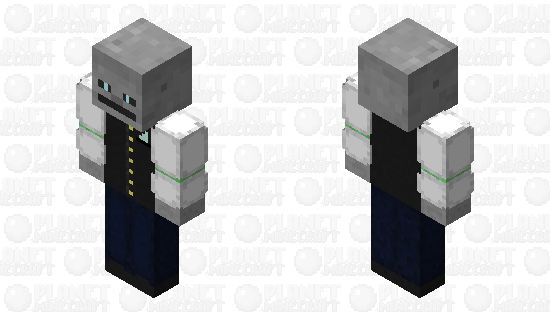 Well Dressed Skeleton Minecraft Skin