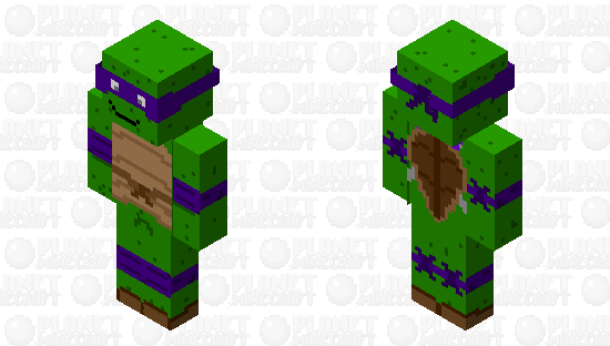 Mikey Ninja turtles Minecraft Skin