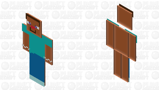 Gingerbread Steve Minecraft Skin