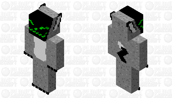 Sapphire The Protogen (My 2nd Fursona!) Minecraft Skin