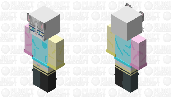 cute cute cute cat Minecraft Skin