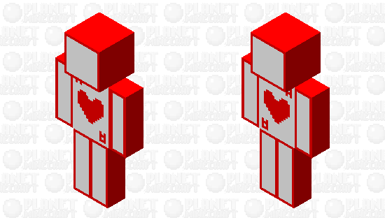 Ace of Hearts Minecraft Skin