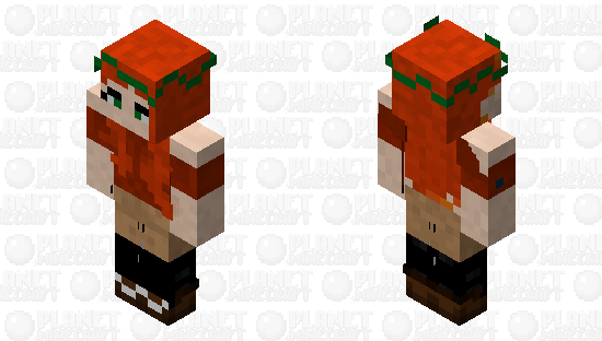 A slightly late skintober entry Minecraft Skin